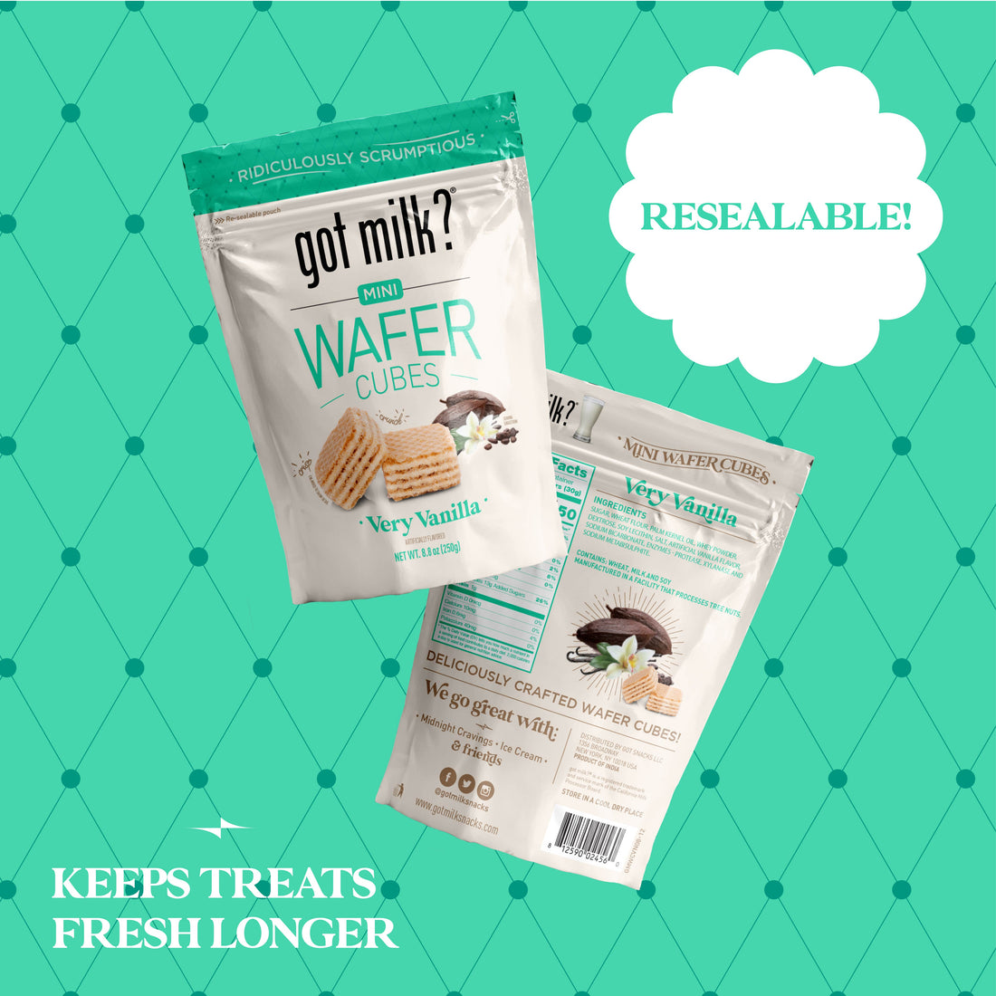 Vanilla Wafer Cubes (12 Pack) – gotmilksnacks