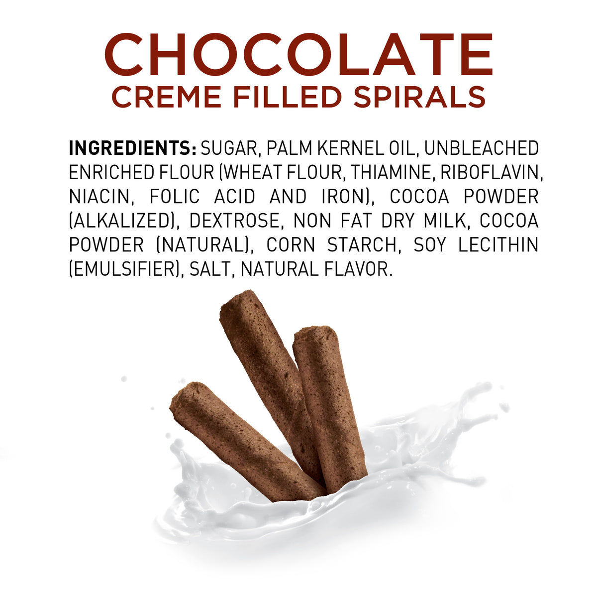 Chocolate Wafer Spirals | gotmilksnacks